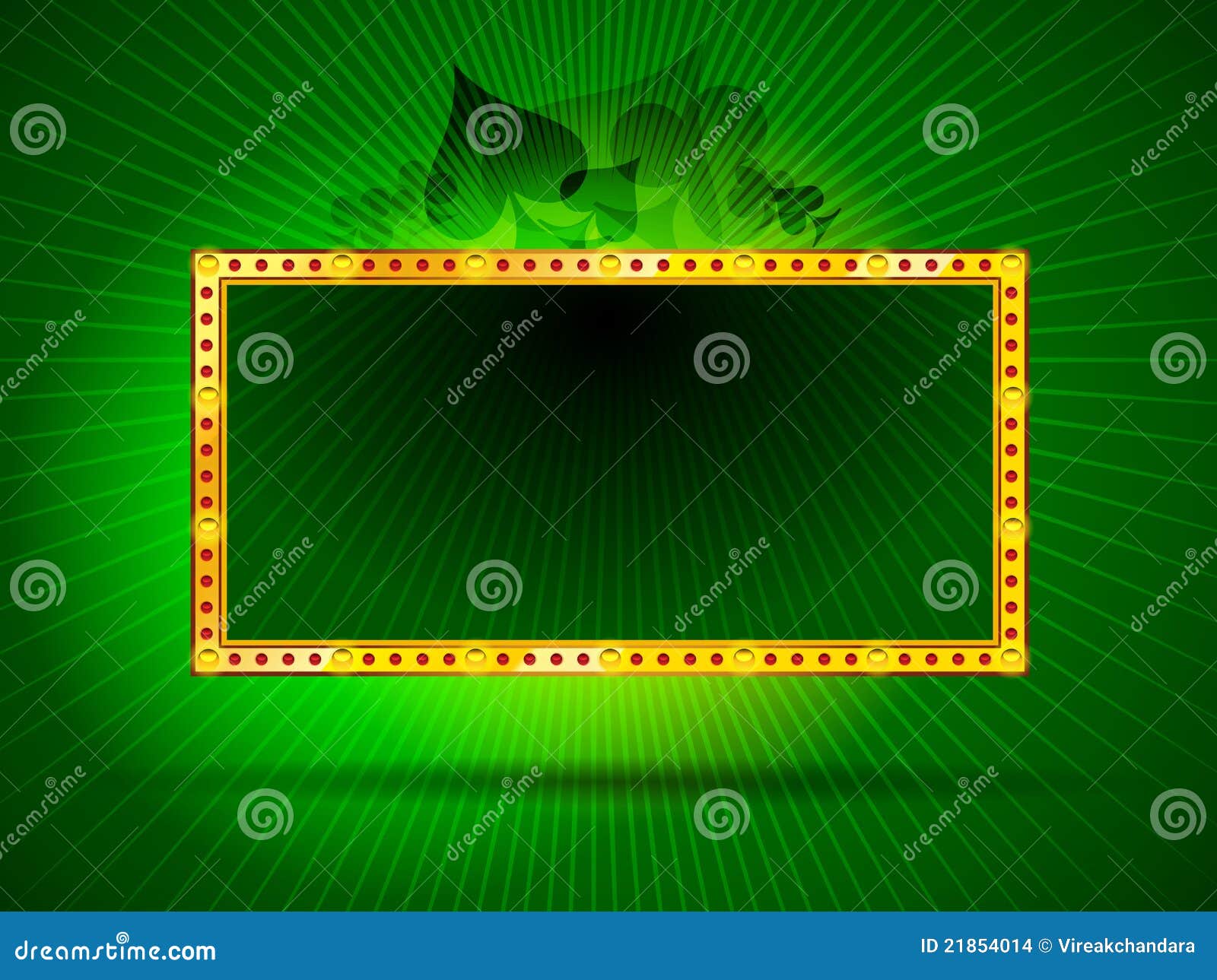 Vector Brightly LED Lamps Board Stock Vector - Illustration of eps10 ...