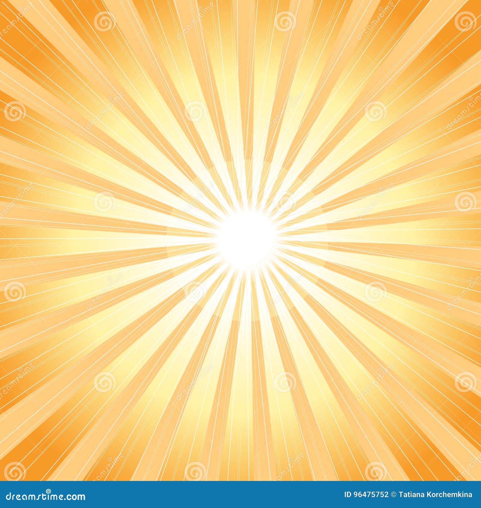 Vector Brightly Shining Rays Stock Vector - Illustration of beautiful ...