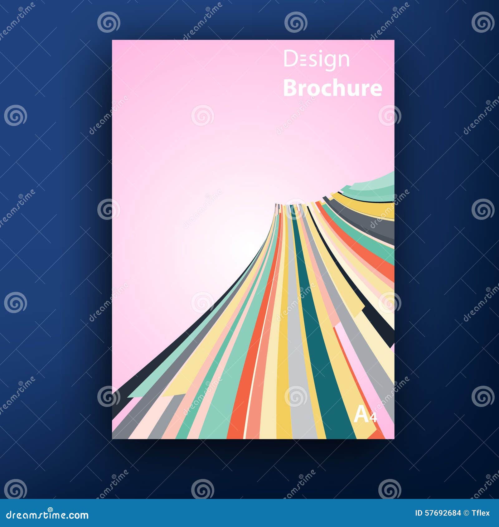 Vector Brochure Booklet Cover Design Templates Stock Vector ...