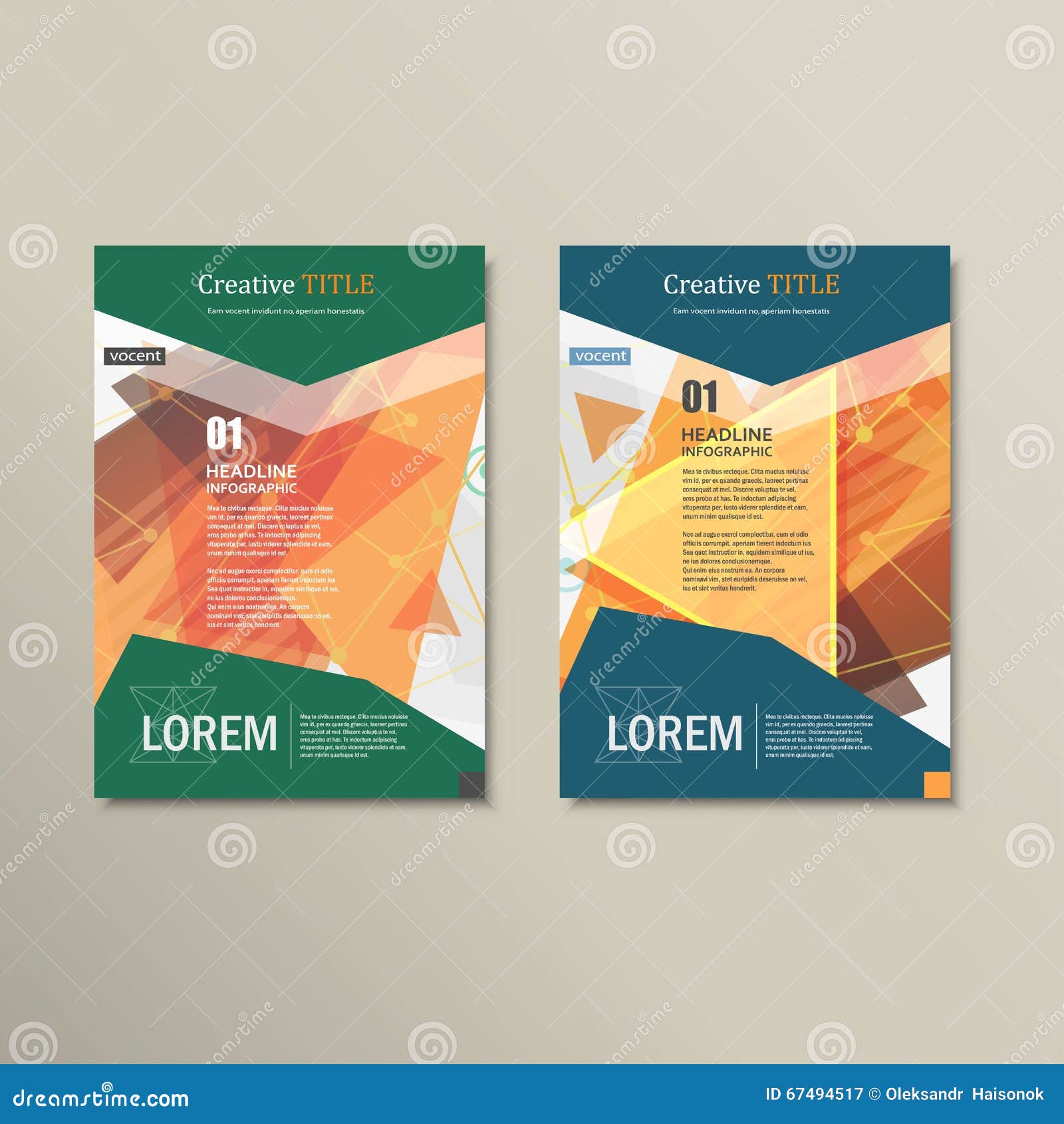 Vector Brochure Layout Design Template Stock Vector - Illustration of ...