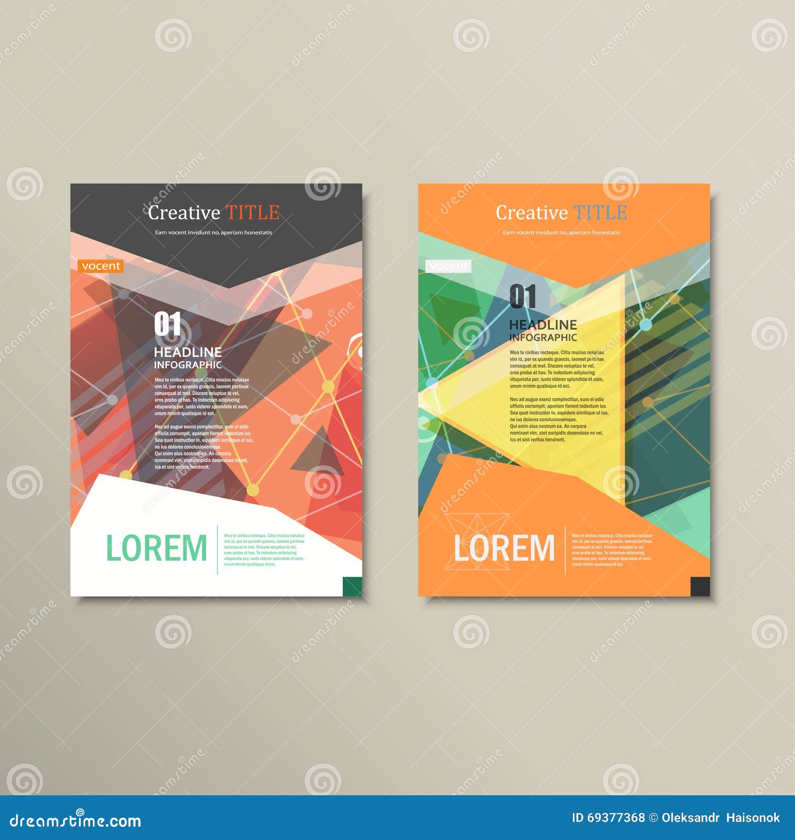 Vector Brochure Layout Design Template Stock Vector - Illustration of ...