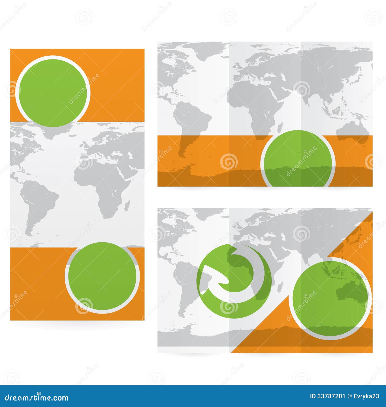 Vector Brochure Layout Design Stock Vector - Illustration of border ...