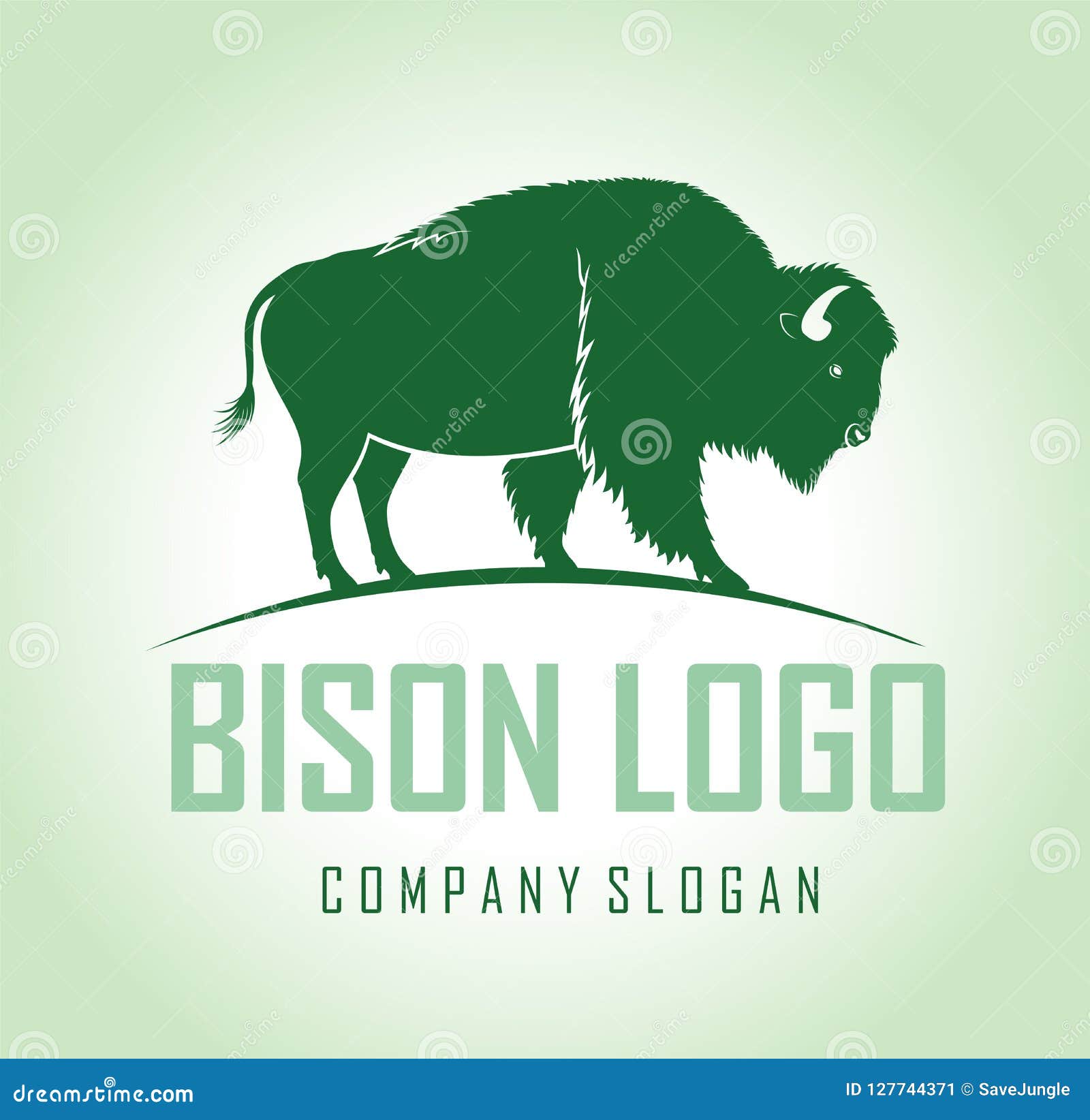 Bison Head Logo