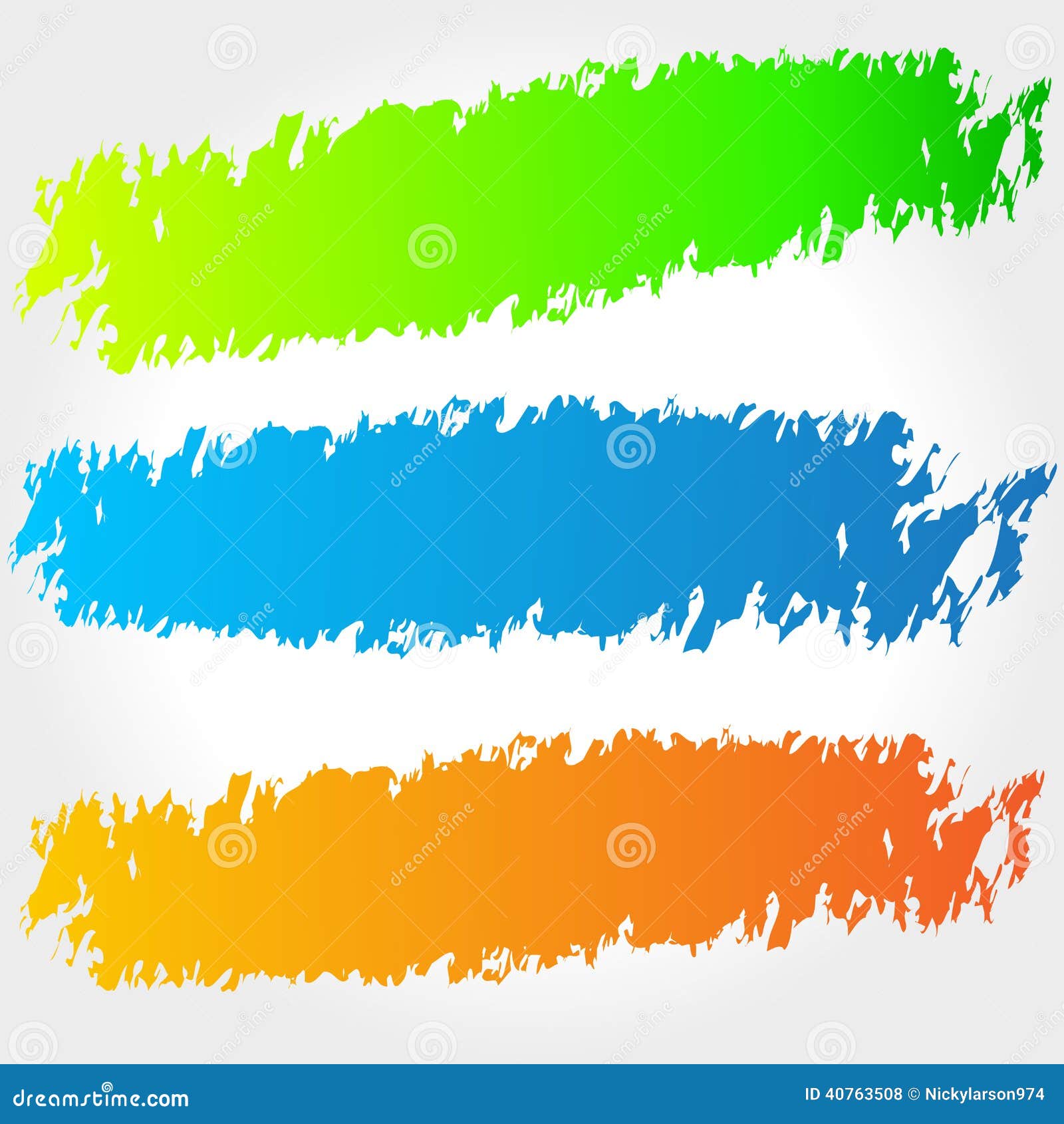 Vector brush banners stock vector. Illustration of abstract - 40763508