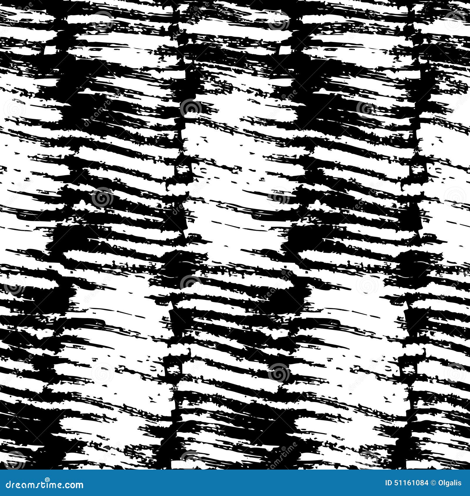 Vector Brush Grunge Scribble Strokes Seamless Pattern. Stock Vector - Illustration of drop ...