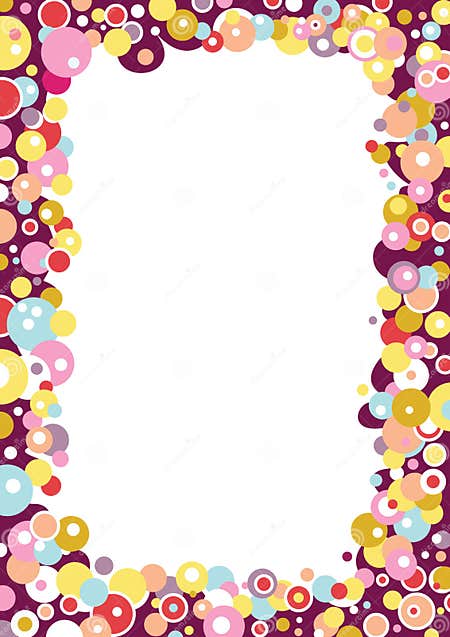 Vector Bubble Frame stock vector. Illustration of cute - 9296469