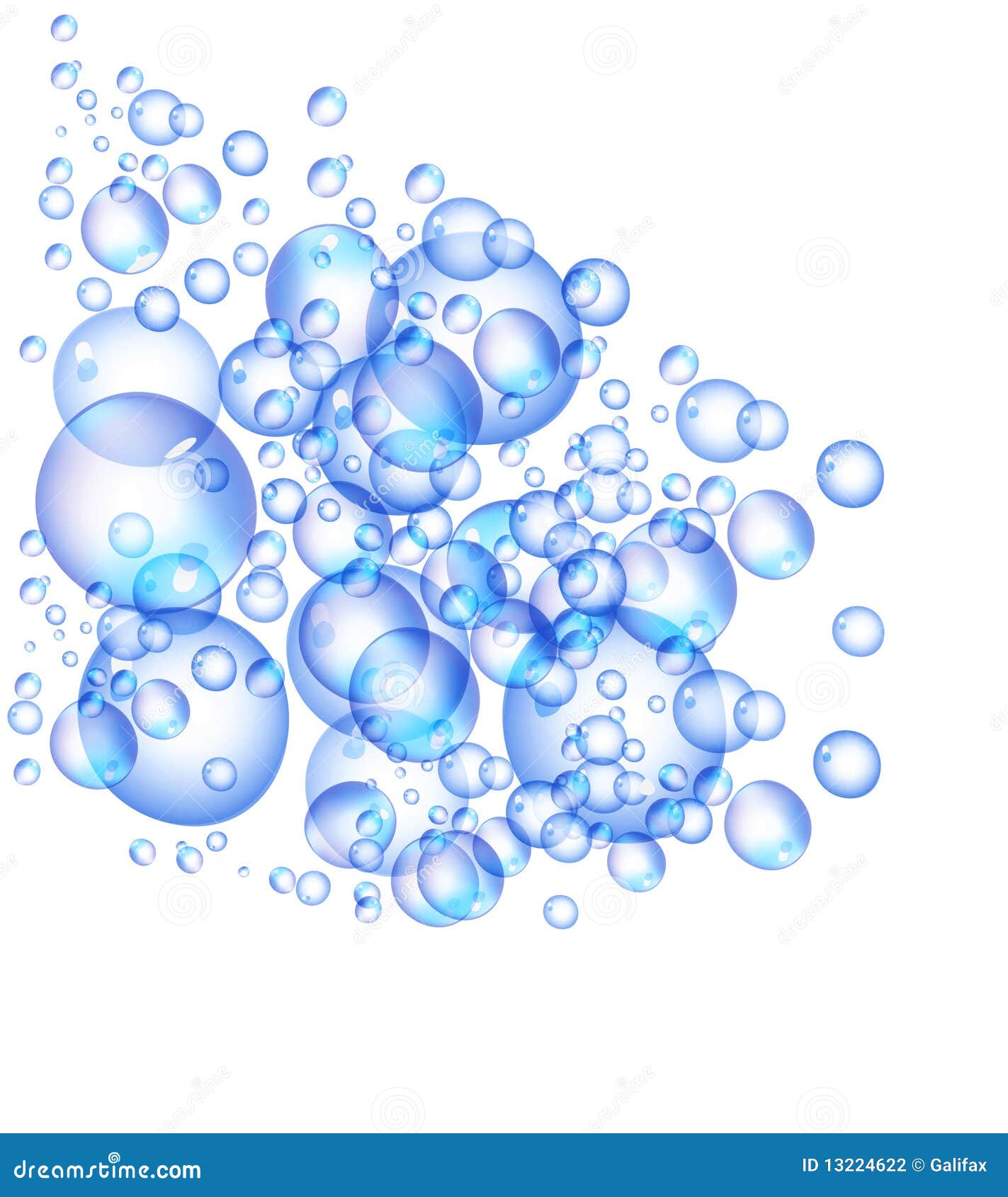 Vector Bubbles background stock illustration. Illustration of abstract ...