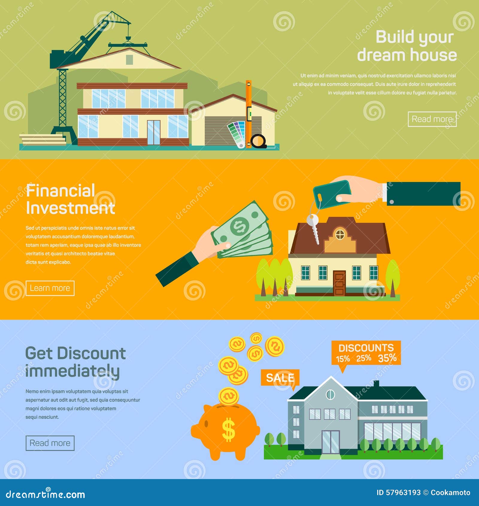 Vector of Building Planning Stock Vector - Illustration of idea, market ...