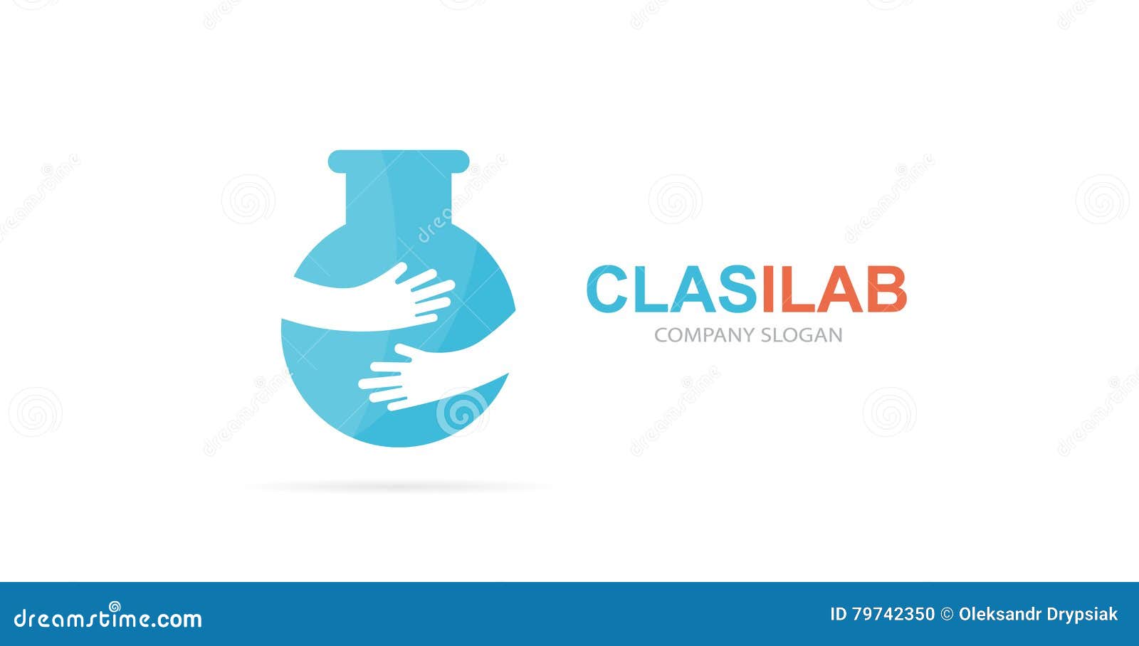 Vector Bulb And Hands Logo Combination. Lab Bottle And Embrace Symbol ...