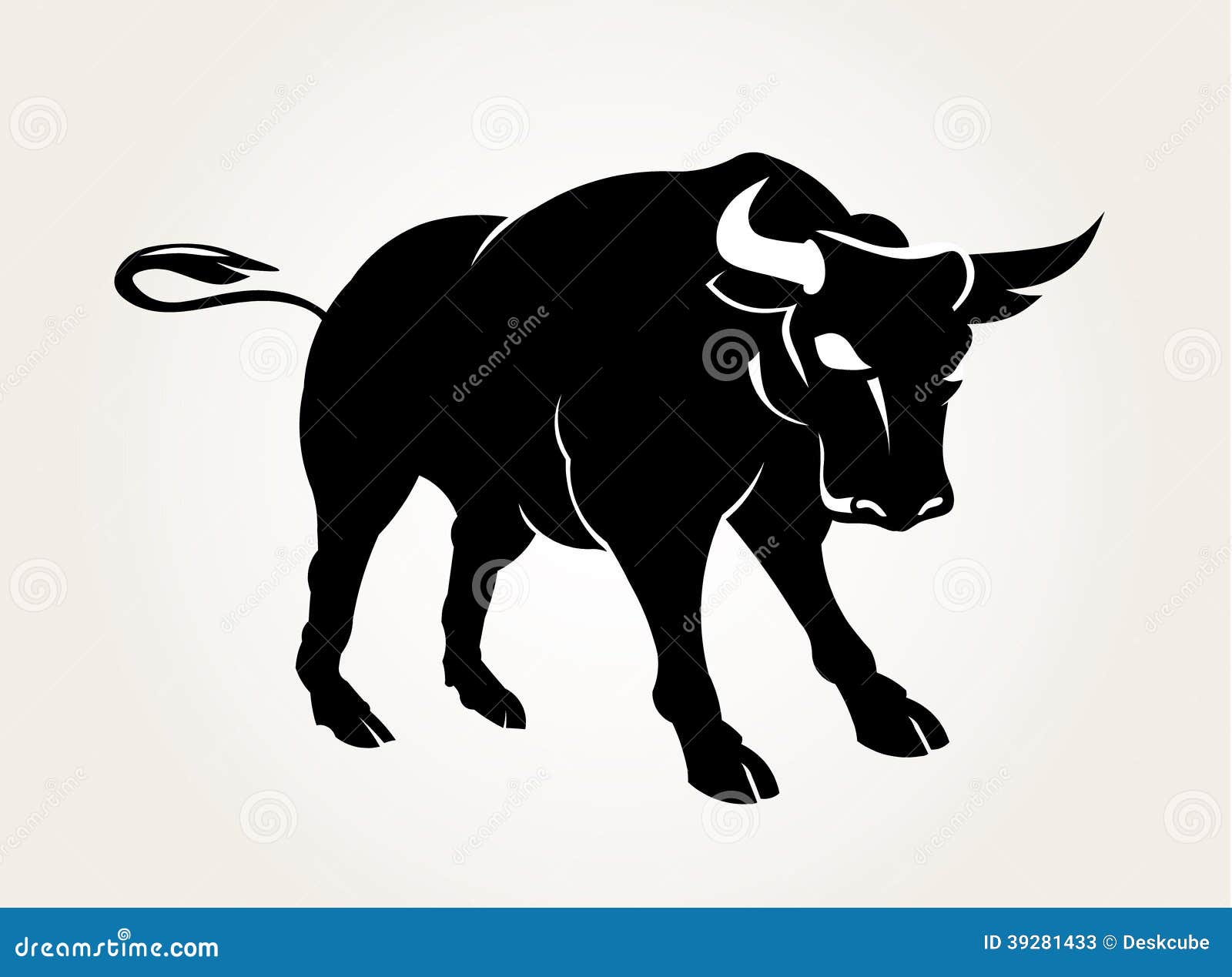 Bull Animal Farm. Stages Of Beefs Growth Set. Breeding Beef Production ...