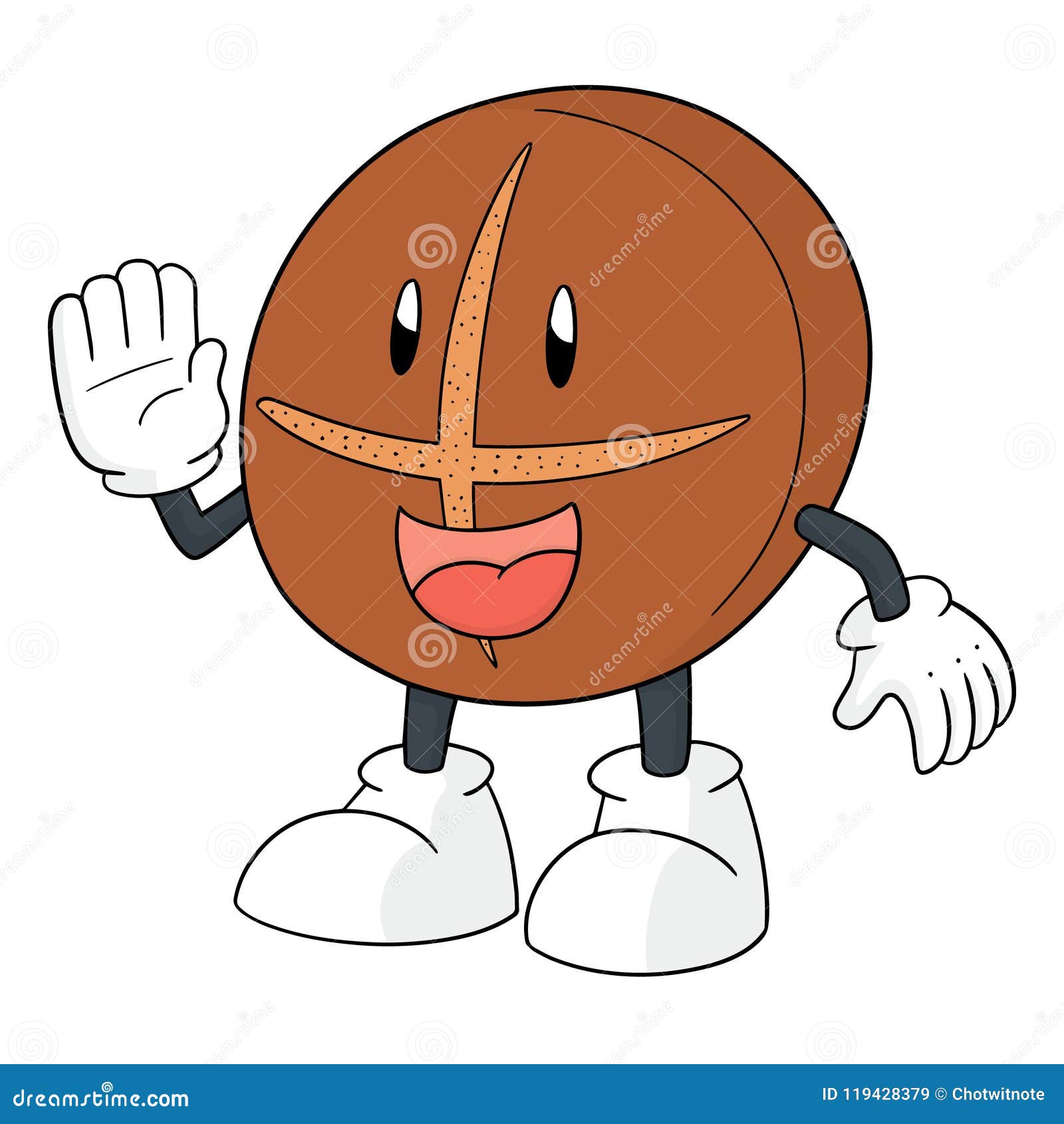 Vector of bun stock vector. Illustration of clip, food - 119428379