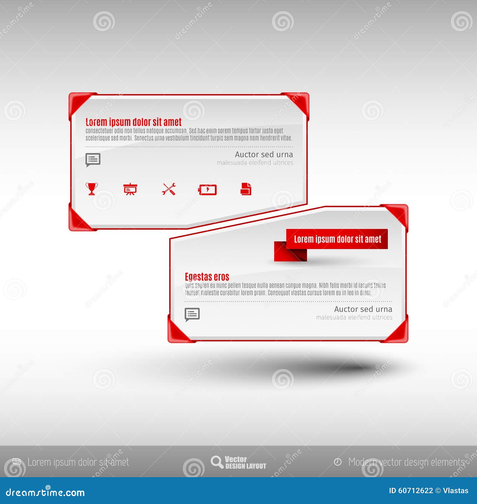 Vector Business Frames stock vector. Illustration of element - 60712622