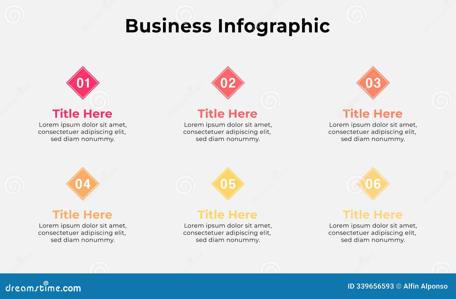 Vector Business Infographic for Slide Presentation Stock Vector ...