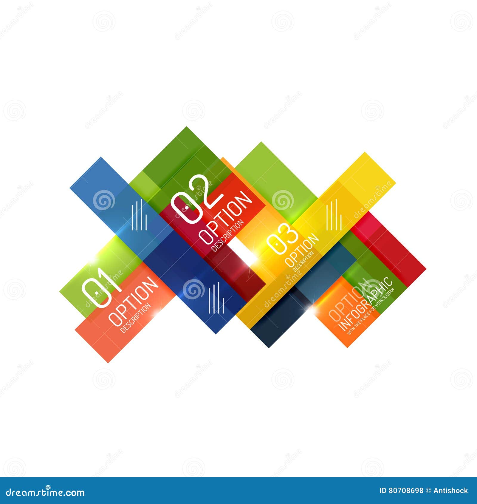 Vector Business Infographics, Option Select Stock Vector - Illustration ...