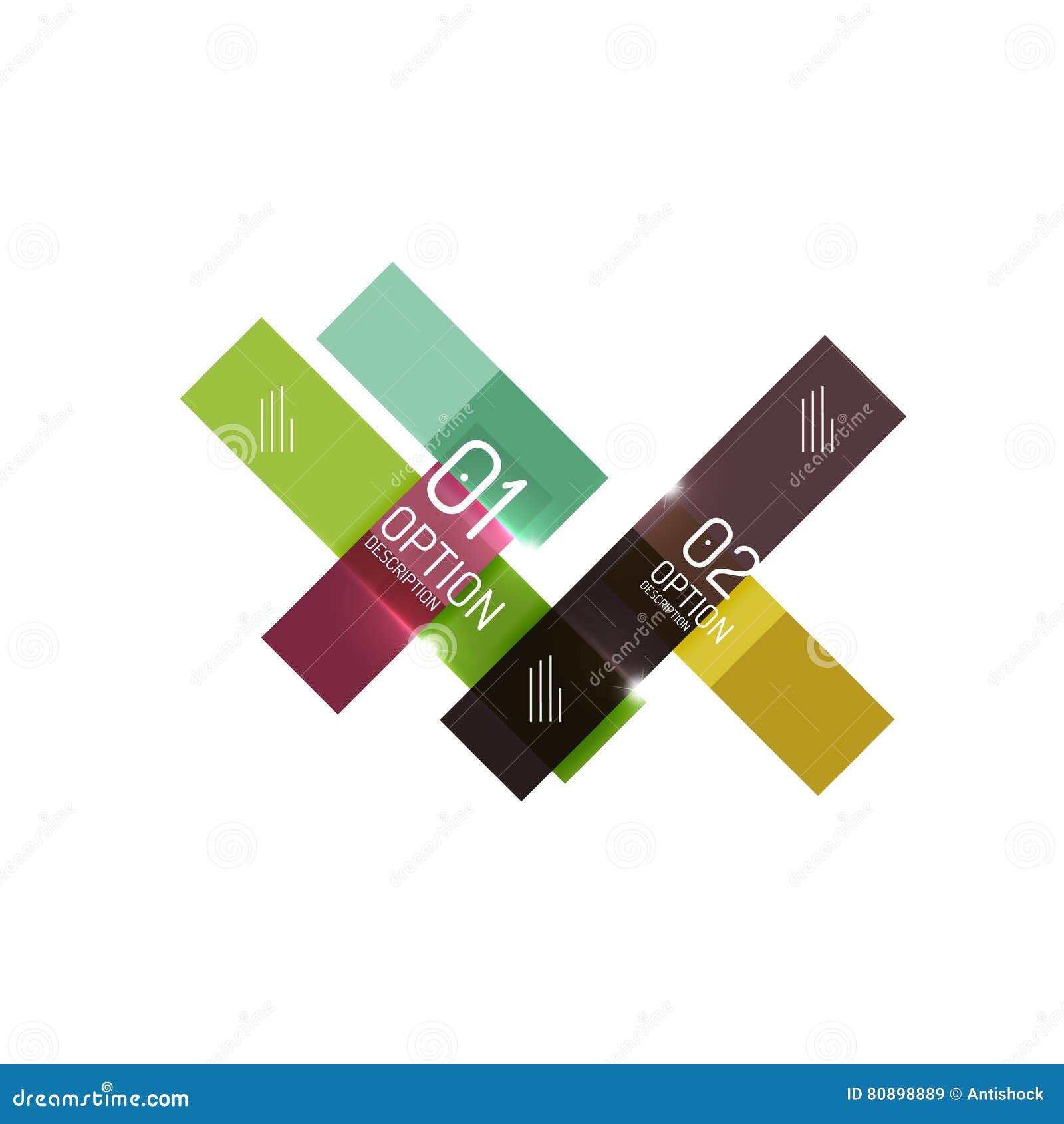 Vector Business Infographics, Option Select Stock Vector - Illustration ...