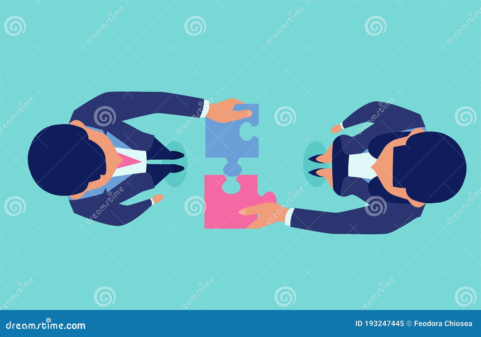 Vector of Business People Connecting Puzzle Elements Stock Vector ... Vector of Business People Connecting Puzzle Elements Stock Vector ...