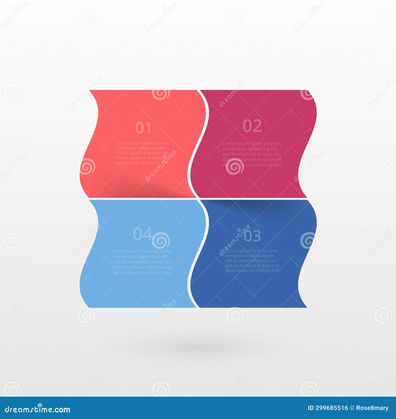 Vector Business Template for Presentation Stock Illustration ...