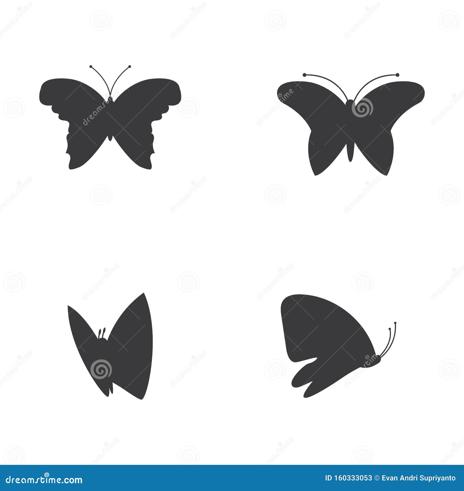 Vector - Butterfly Conceptual Simple, Colorful Icon. Logo Stock Vector ... Vector - Butterfly Conceptual Simple, Colorful Icon. Logo Stock Vector ...