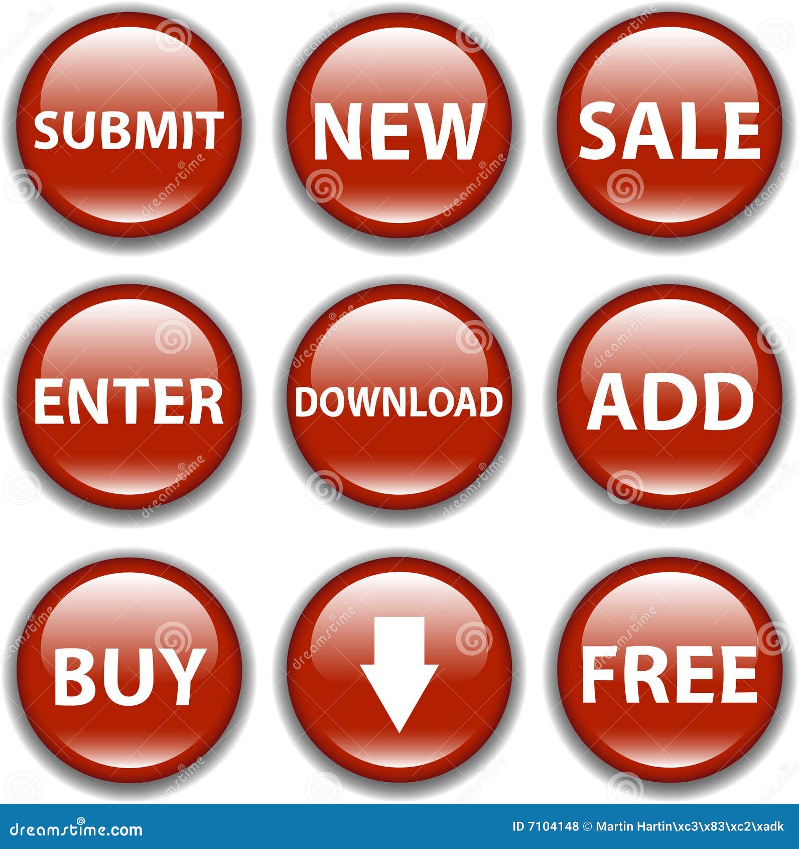 Red Submit Button Png