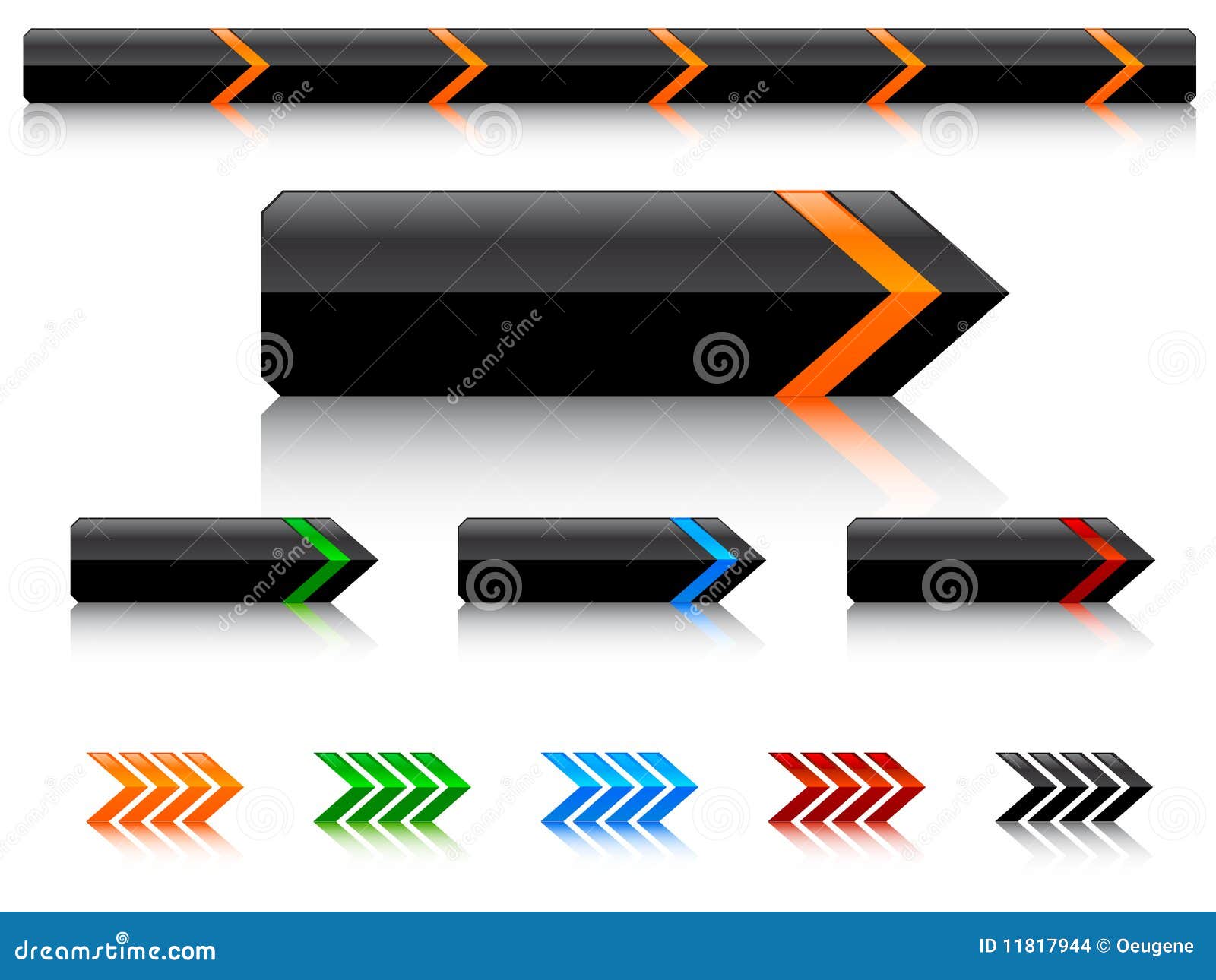 Vector buttons stock illustration. Illustration of glossy - 11817944