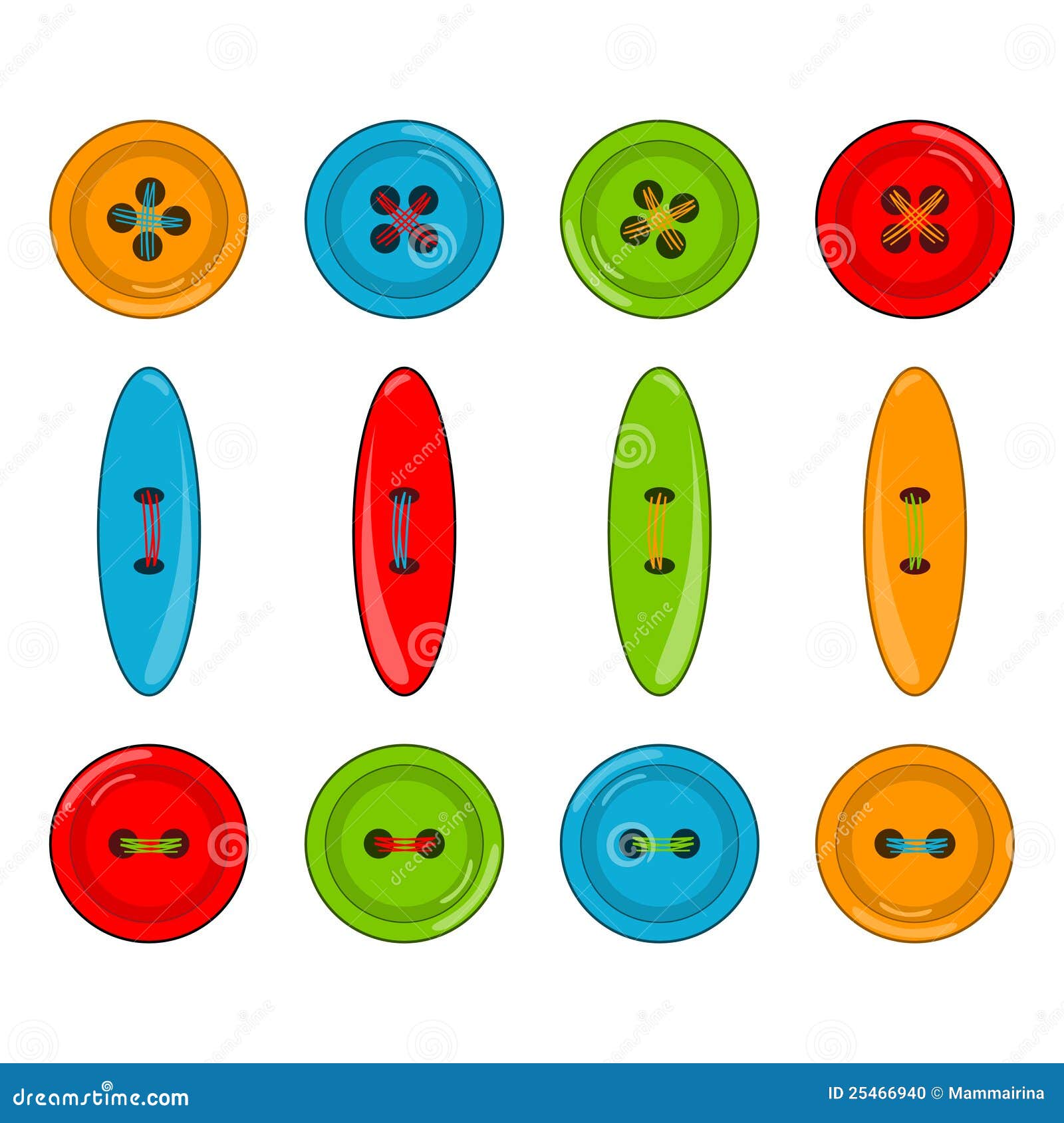 Vector buttons set stock vector. Illustration of blue - 25466940