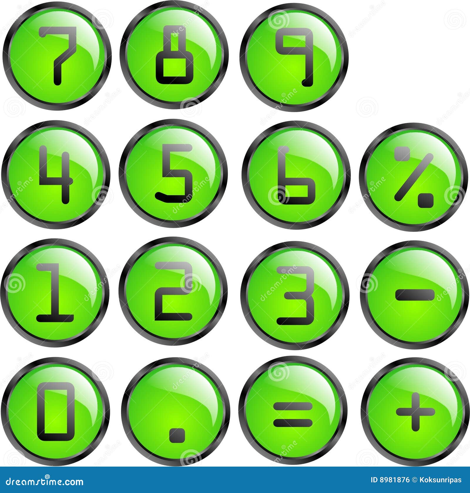 Calculator Green Stock Illustrations – 5,383 Calculator Green Stock ...