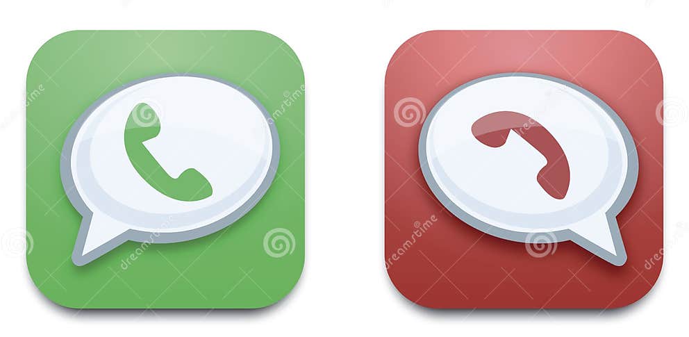 Vector call button stock vector. Illustration of comment - 17259695