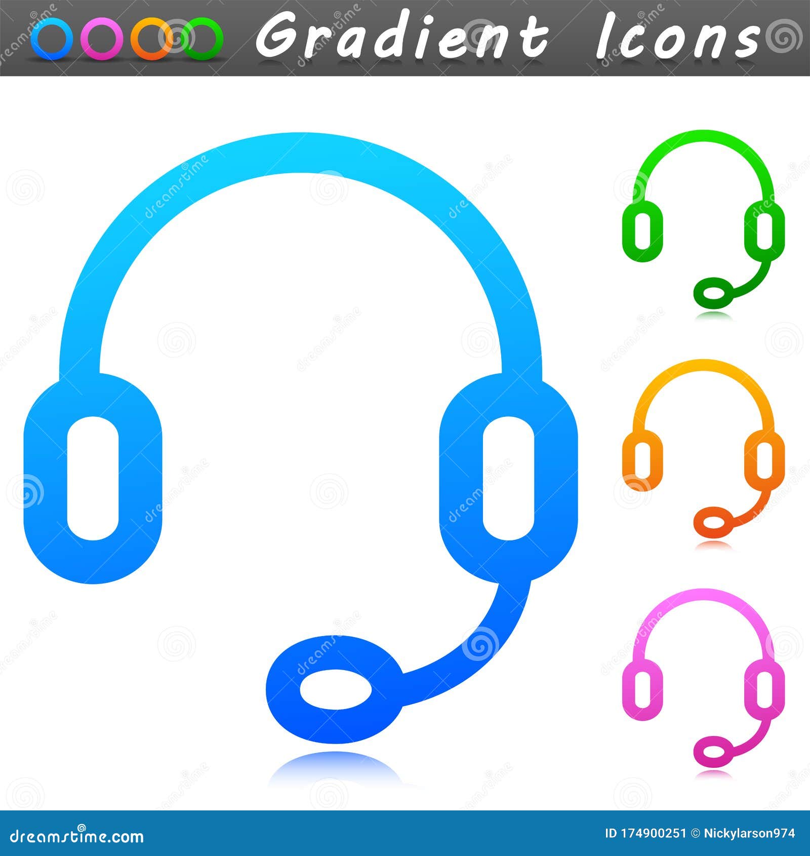 Vector Call Center Symbol Icon Stock Vector - Illustration of help ...