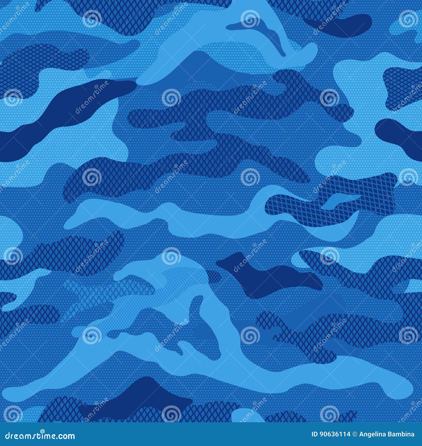 Vector Camouflage Background Pattern | CartoonDealer.com #36603764