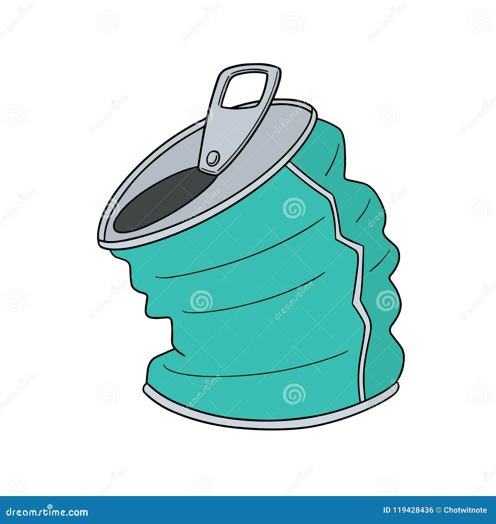 Vector of can stock vector. Illustration of collection - 119428436