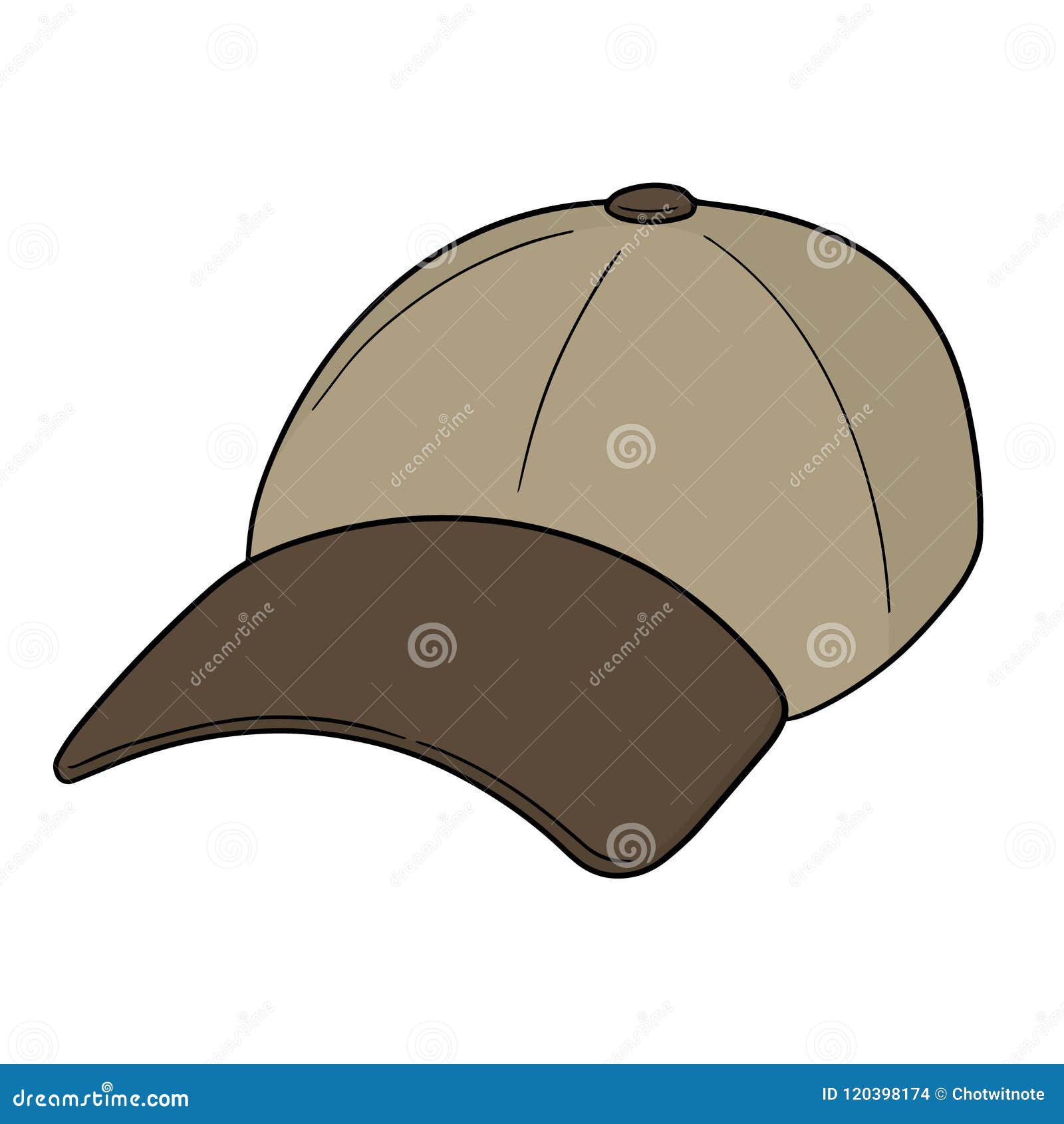 Vector of cap stock vector. Illustration of collection - 120398174