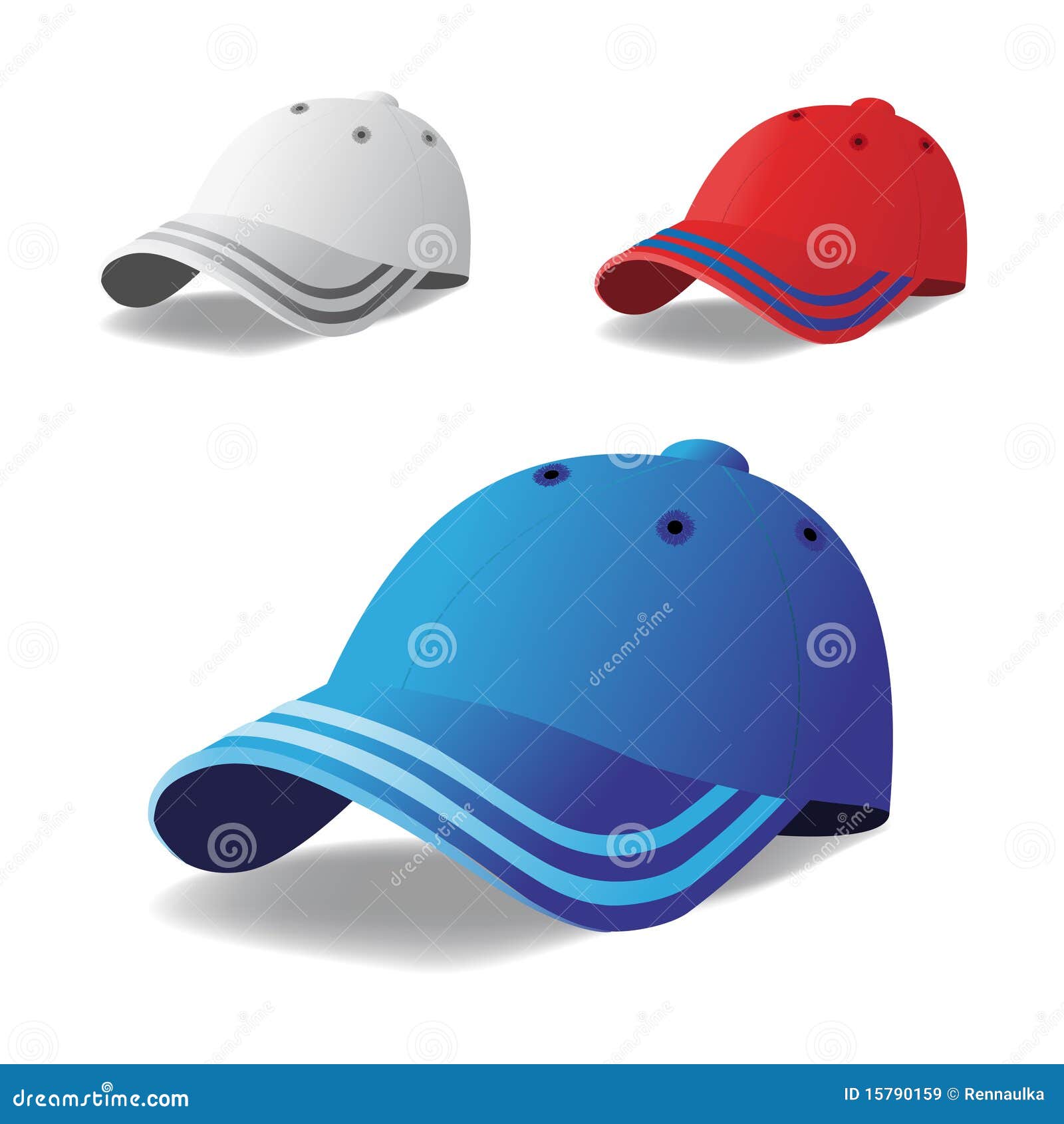Vector caps stock vector. Illustration of elegance, object - 15790159