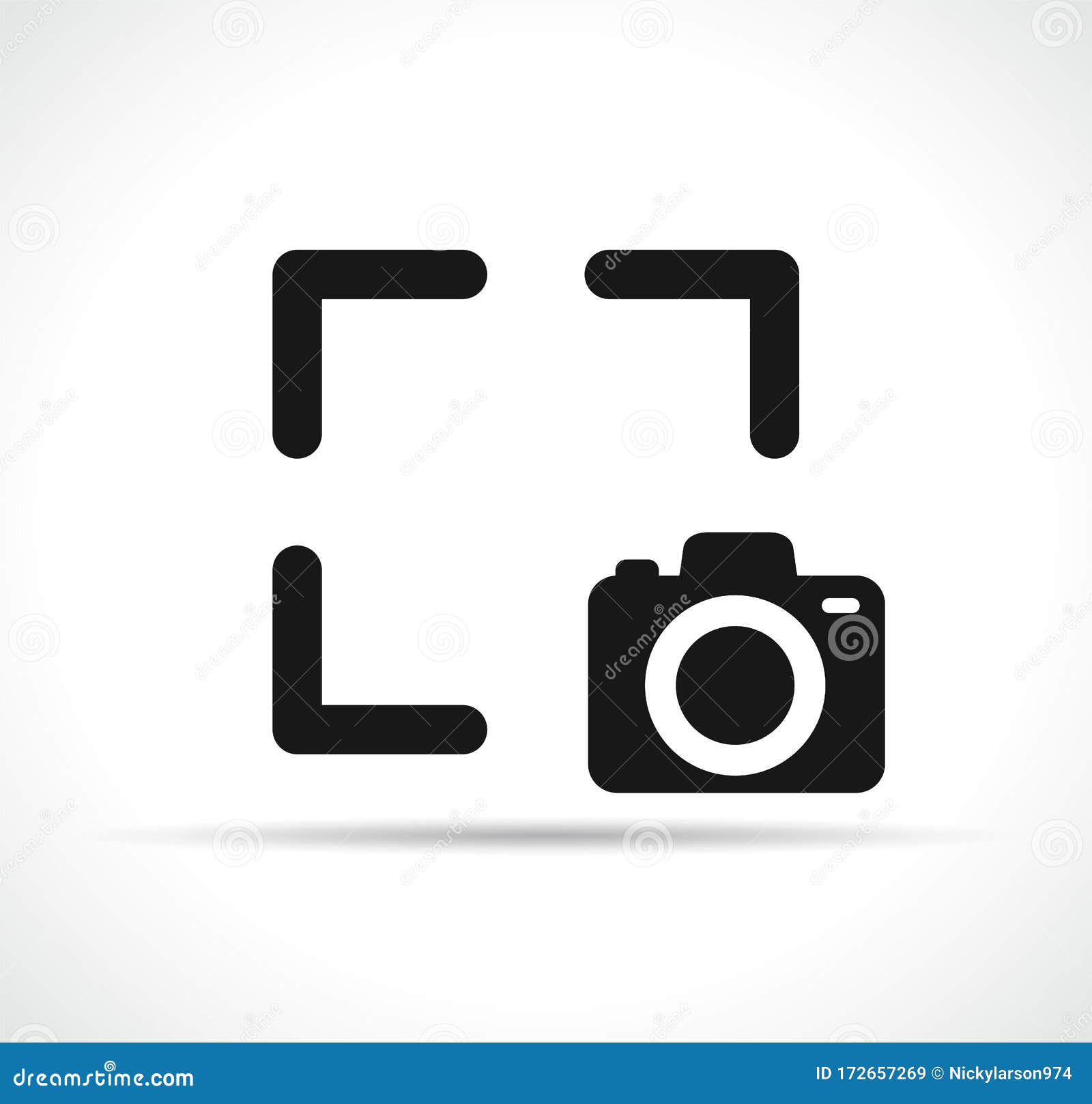 Vector Capture Symbol Icon Design Stock Vector - Illustration of ...