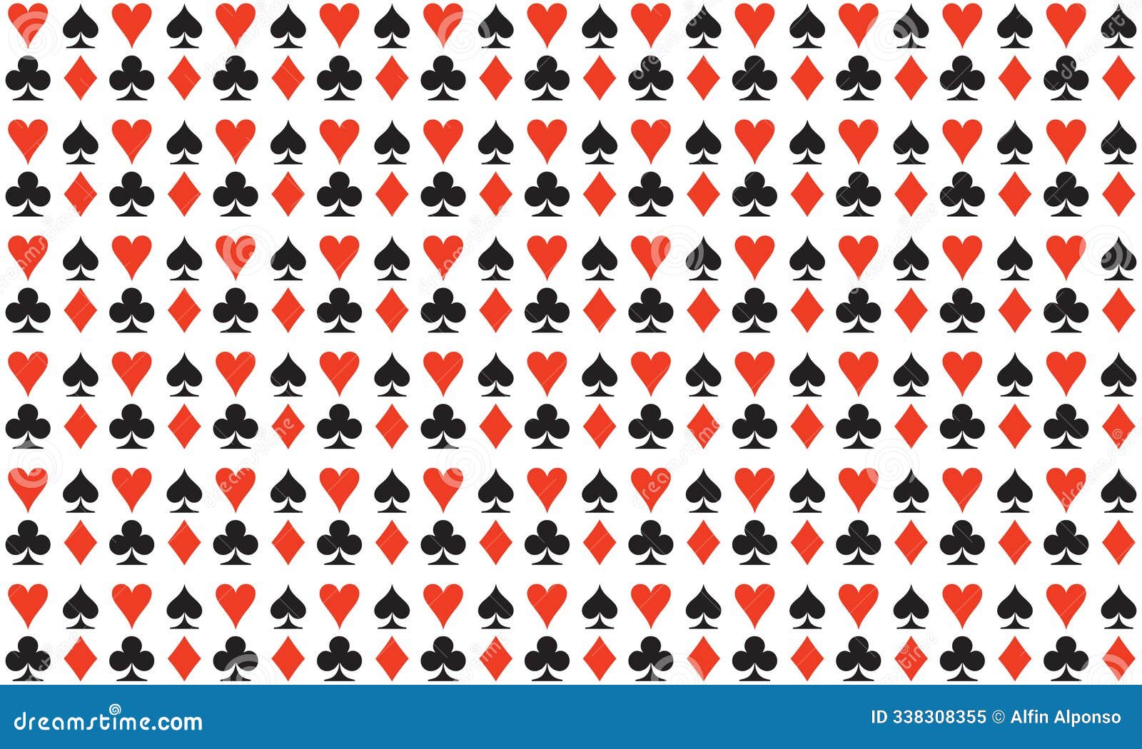 Vector Card Suit Background Wallpaper Stock Illustration - Illustration ...