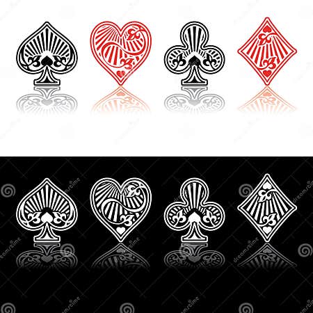 Vector card symbols stock vector. Illustration of texas - 5250127