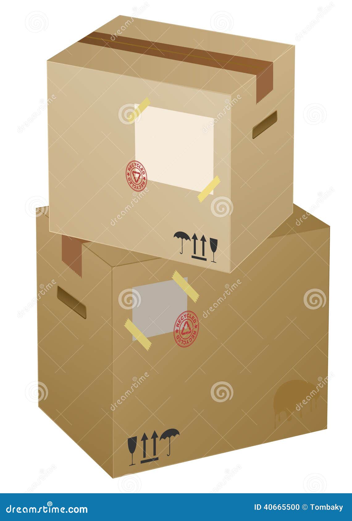 Vector Cardboard Texture | CartoonDealer.com #42056060