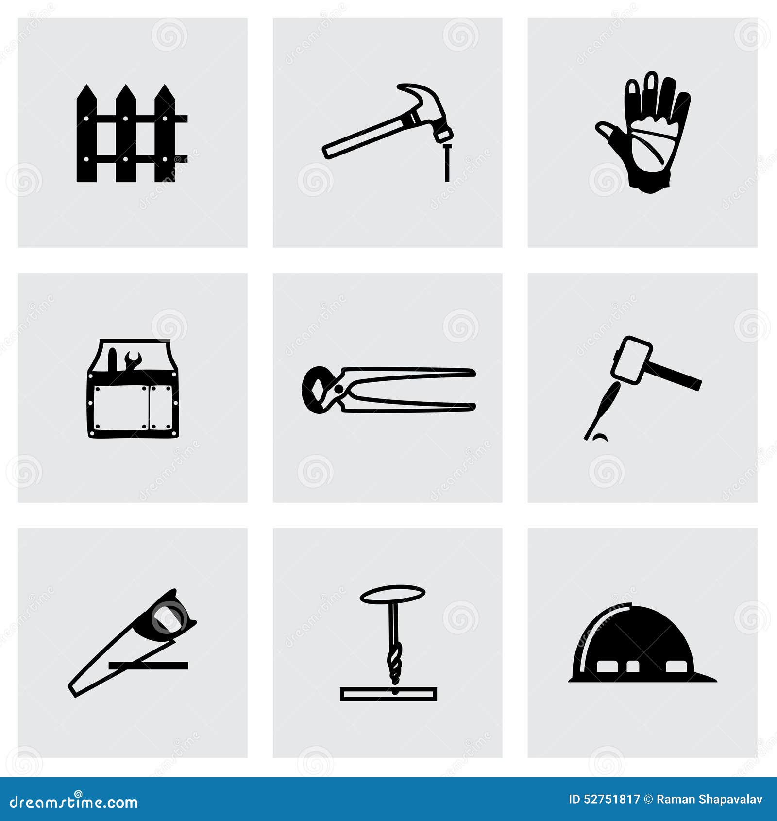 Carpentry Icon In Different Style Vector Illustration. Two Colored And ...