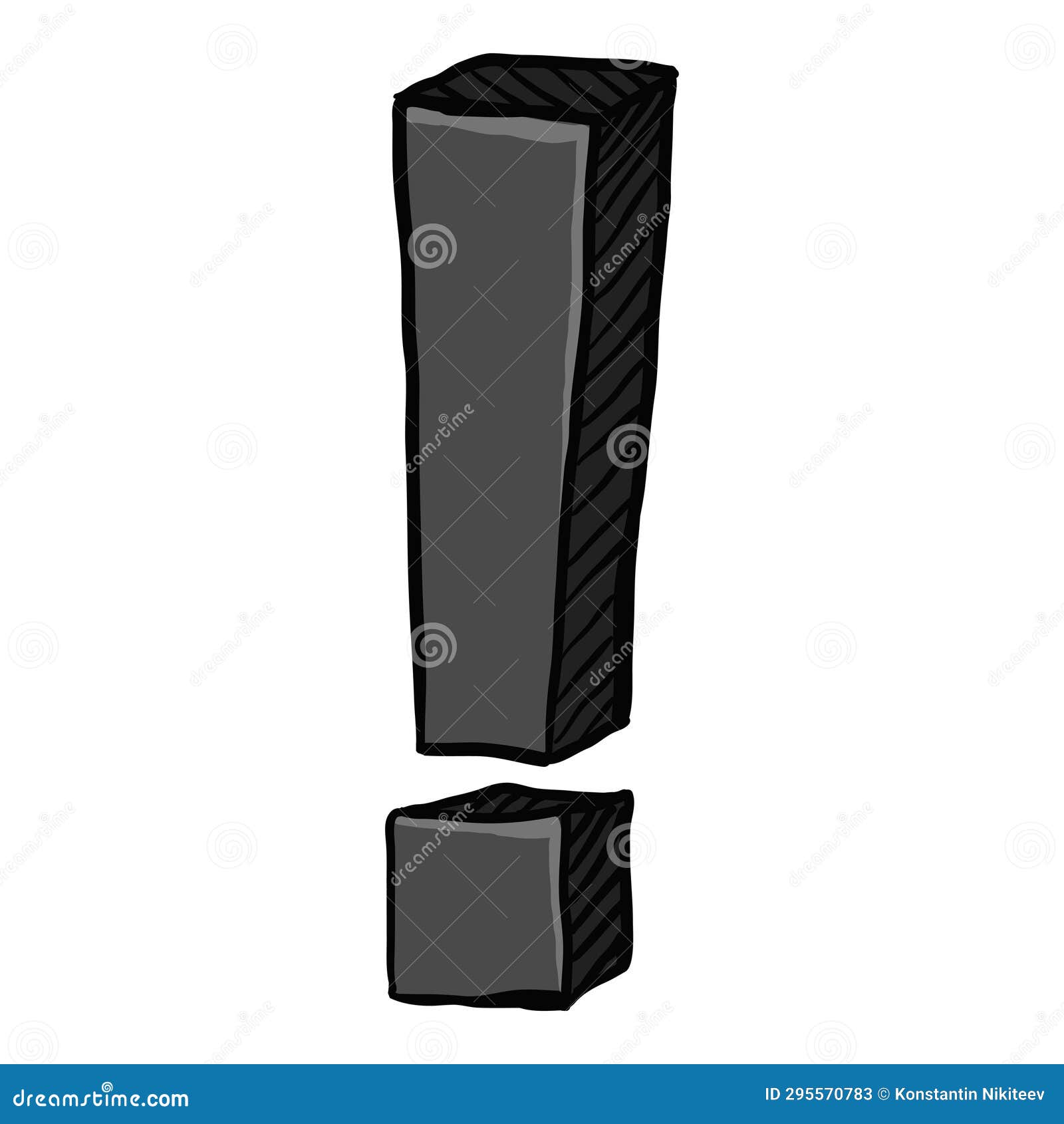 Black Exclamation Mark In Triangle Icon Isolated On Transparent ...