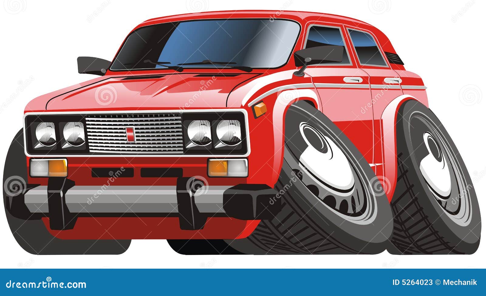 Vector Cartoon Car | CartoonDealer.com #5264023