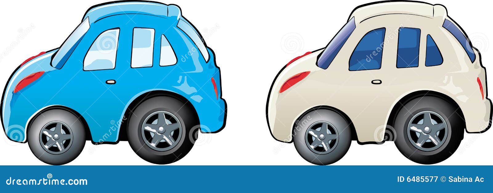 Vector cartoon car stock vector. Illustration of transportation - 6485577