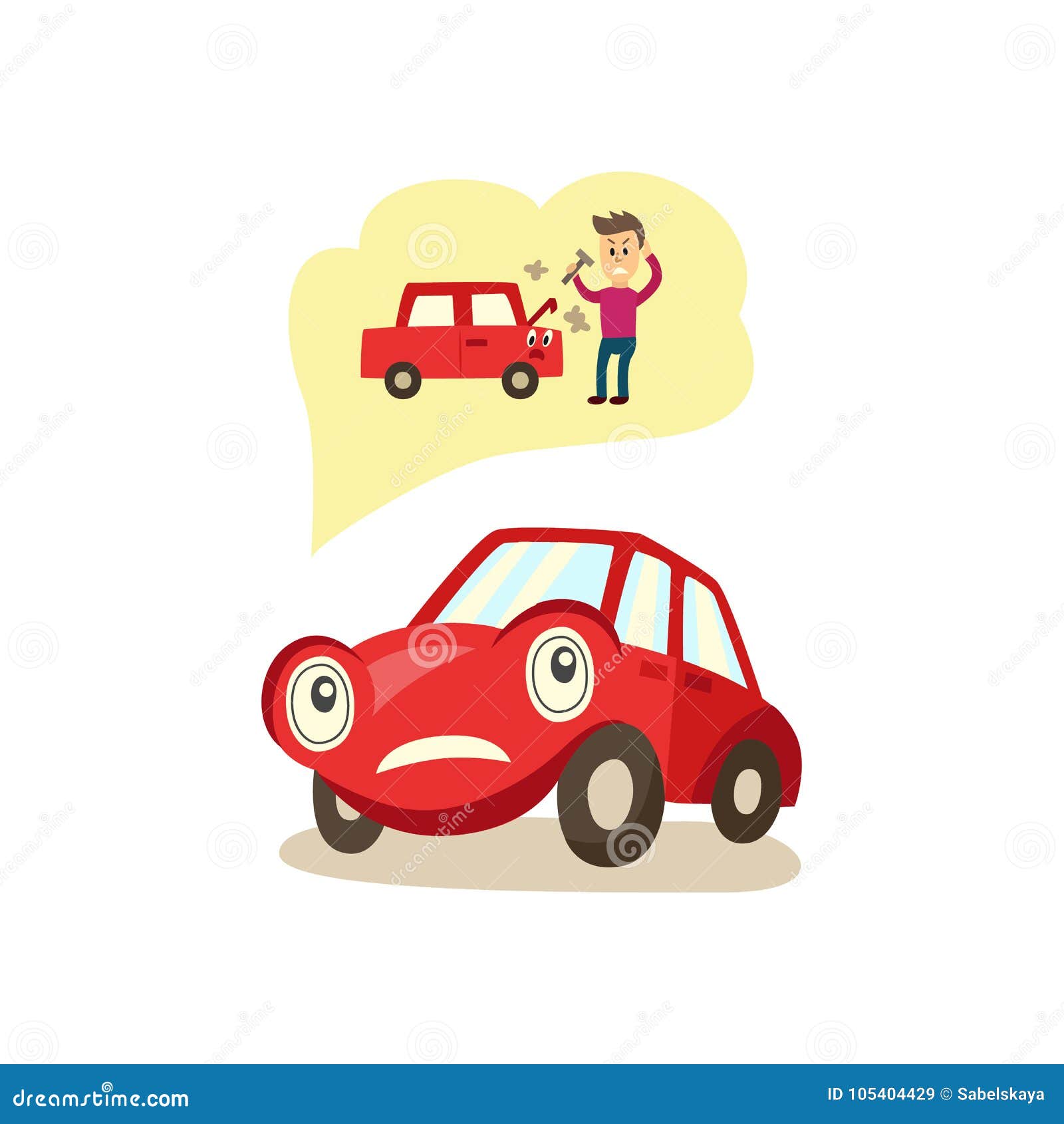 Cartoon Car Fix Stock Illustrations – 1,066 Cartoon Car Fix Stock ...