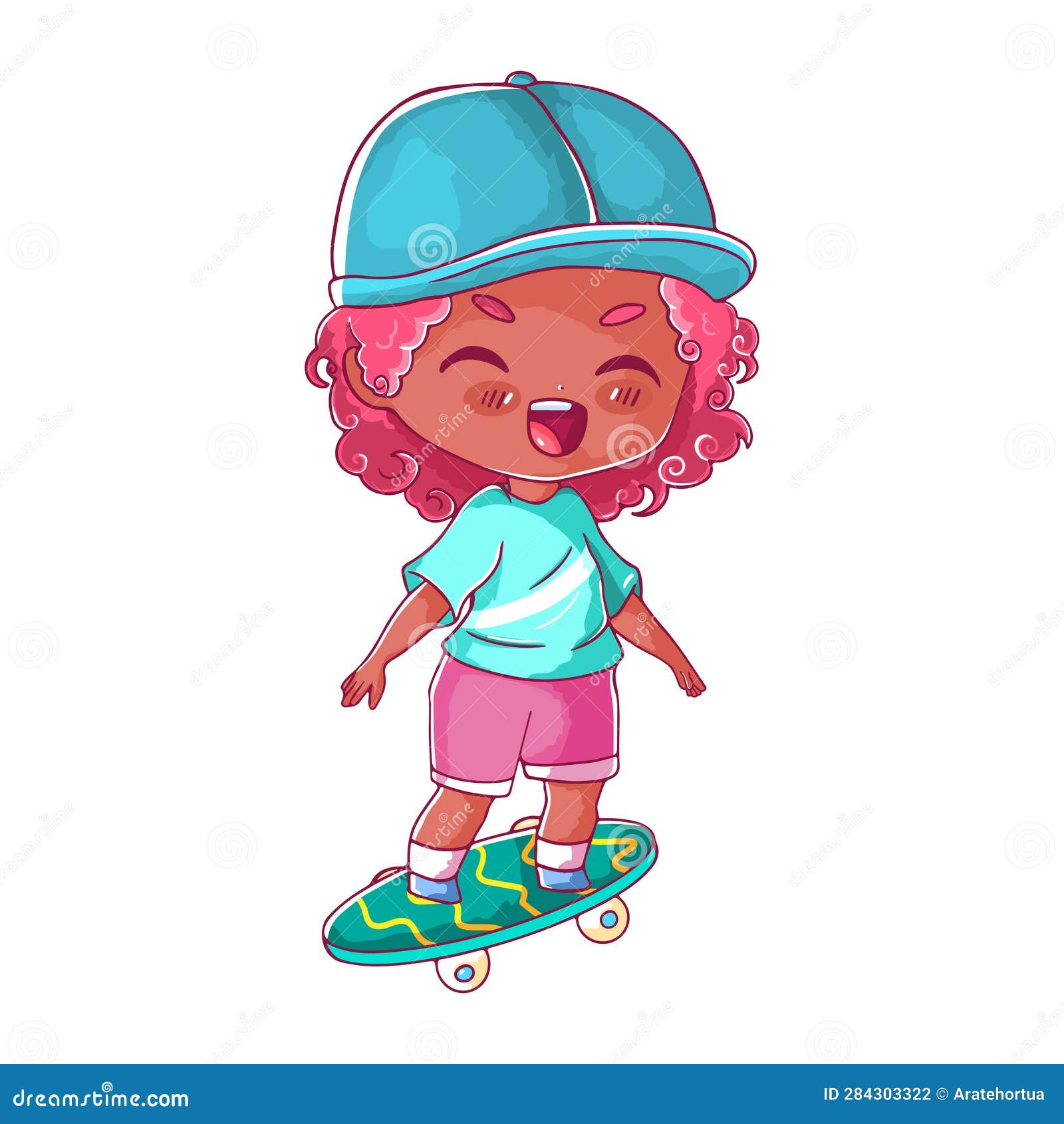 Vector Cartoon Chibi Boy Character Isolated Illustration Stock Vector ...