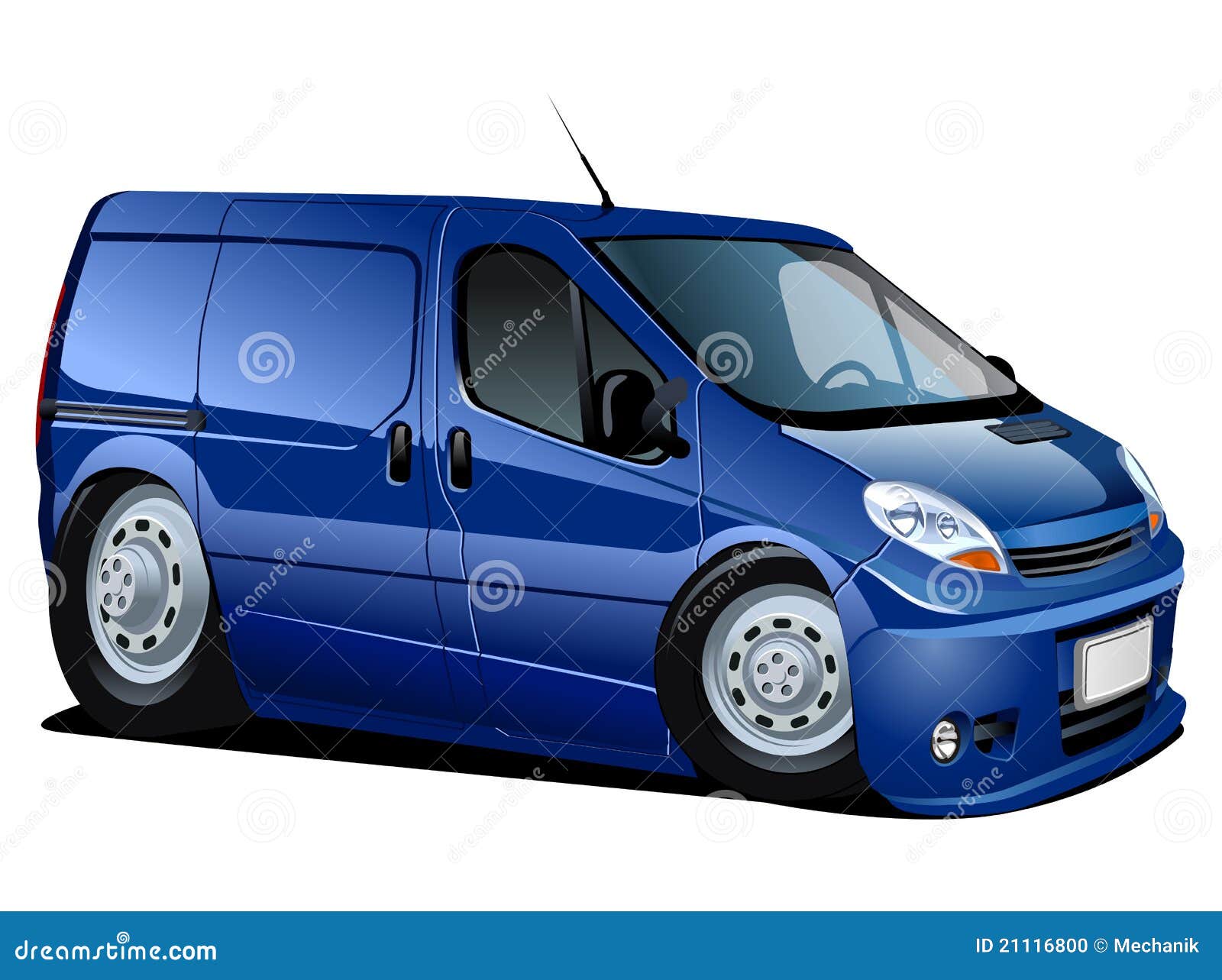 Cartoon Delivery Onboard Cargo Truck Vector Icon | CartoonDealer.com ...