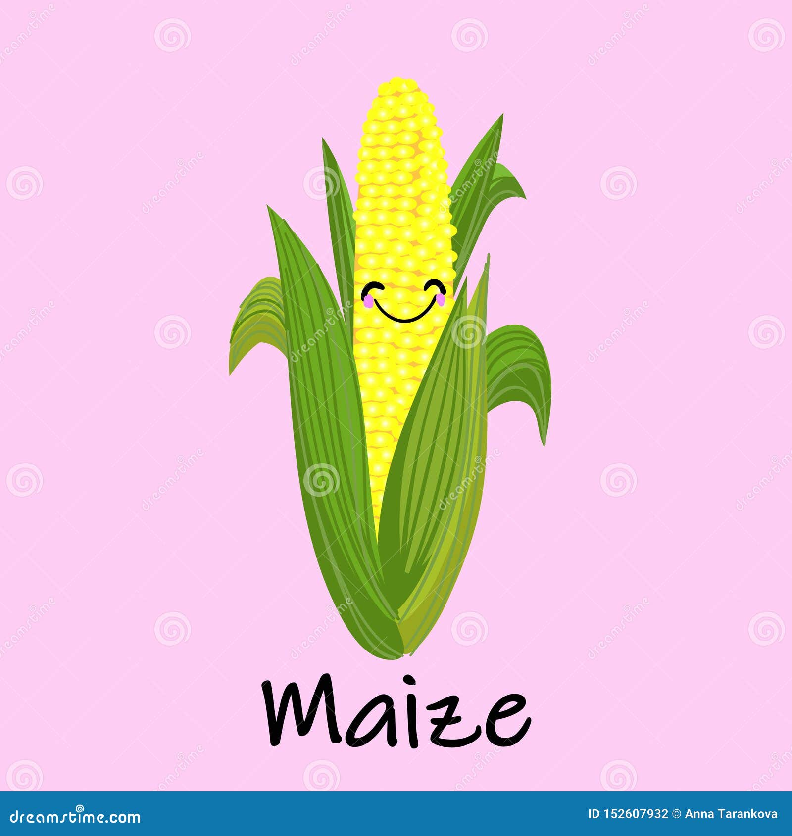 Cartoon Maize Royalty-Free Stock Image | CartoonDealer.com #57194248