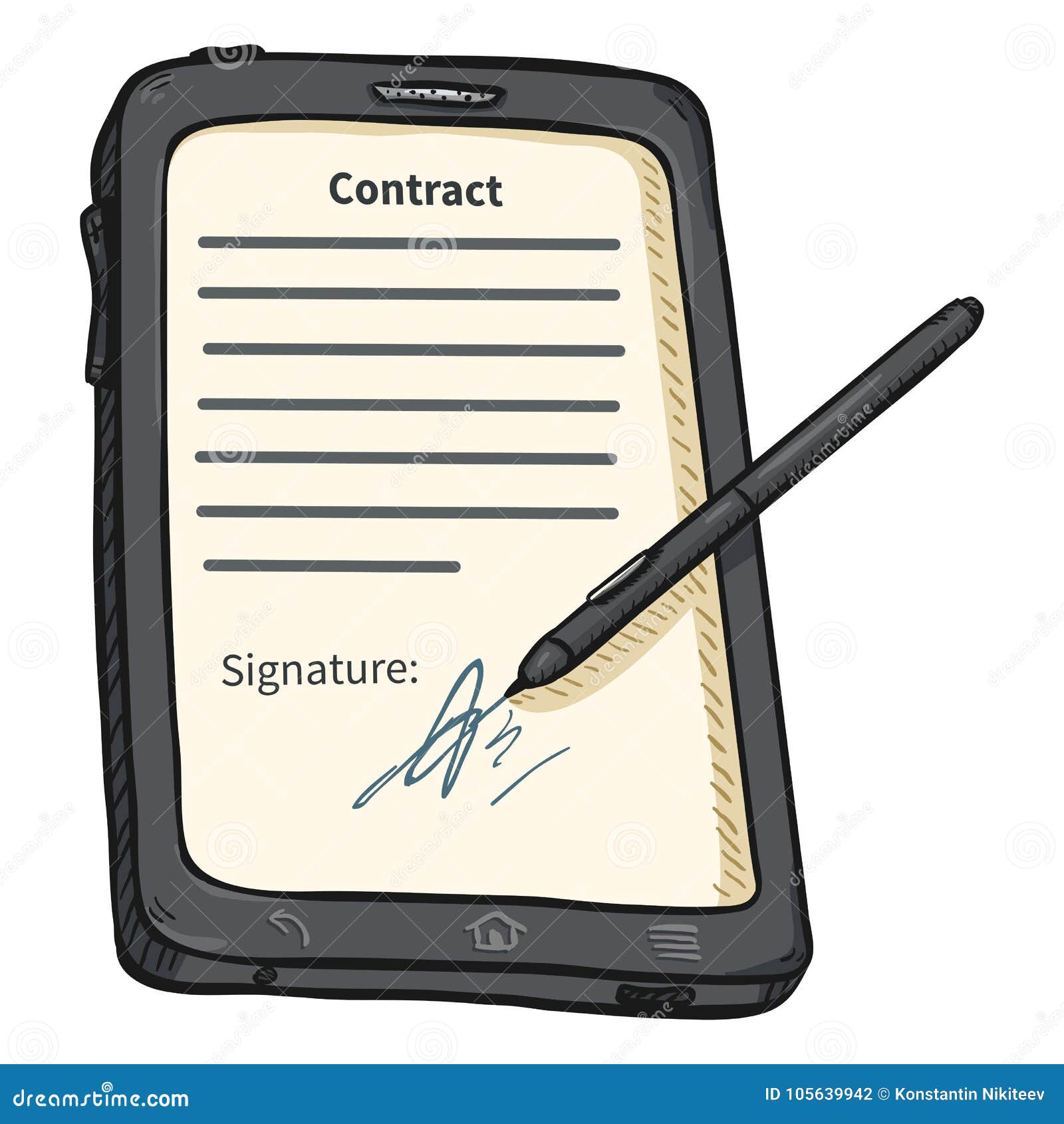 Signatured Cartoons, Illustrations & Vector Stock Images - 4 Pictures ...