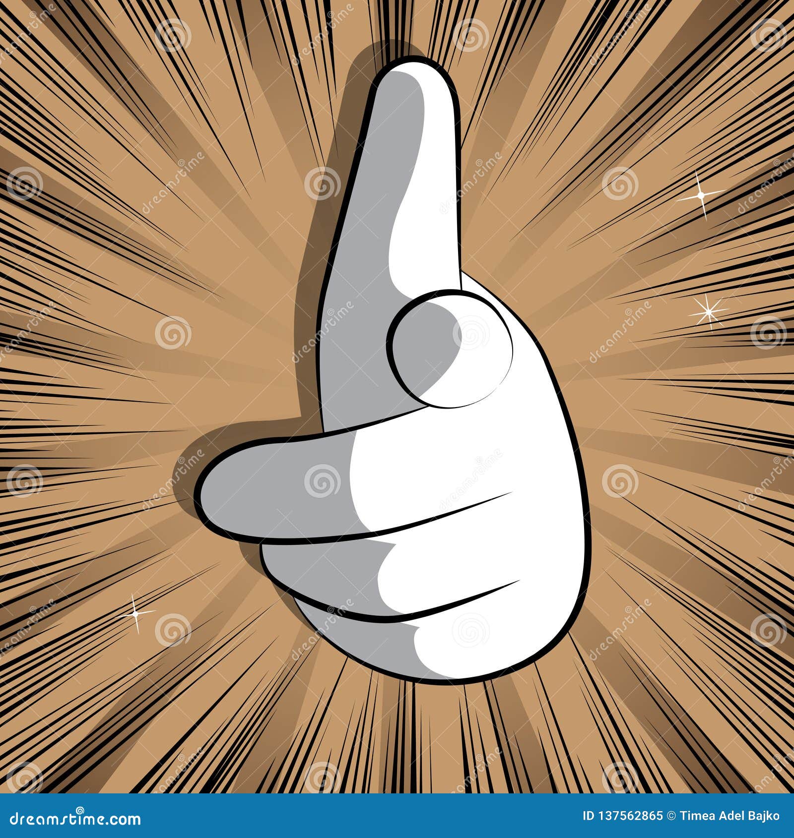 Vector Cartoon Hand Pointing at the Viewer. Stock Vector - Illustration ...