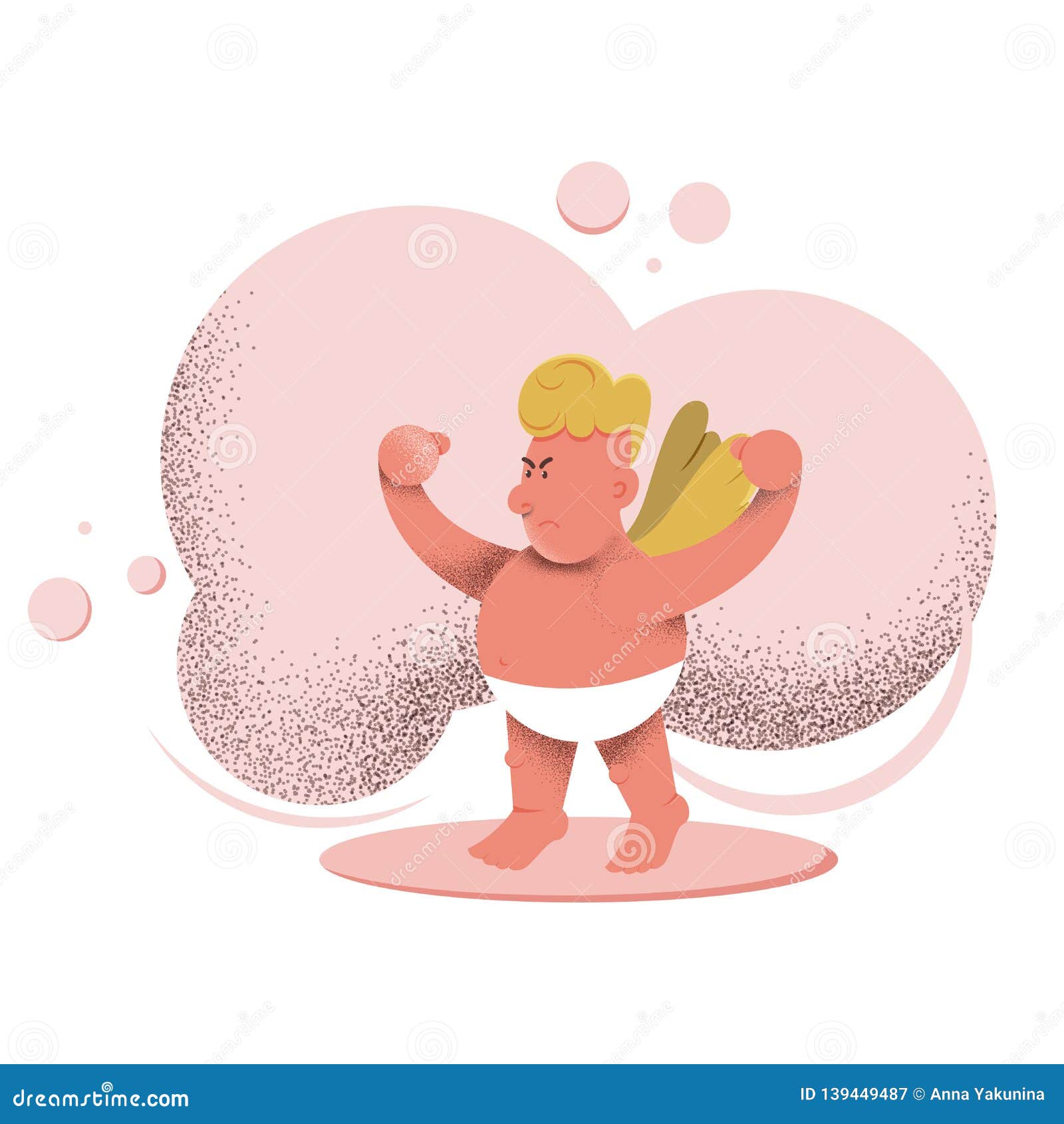 Vector Cartoon Illustration Stock Vector - Illustration of flat ...