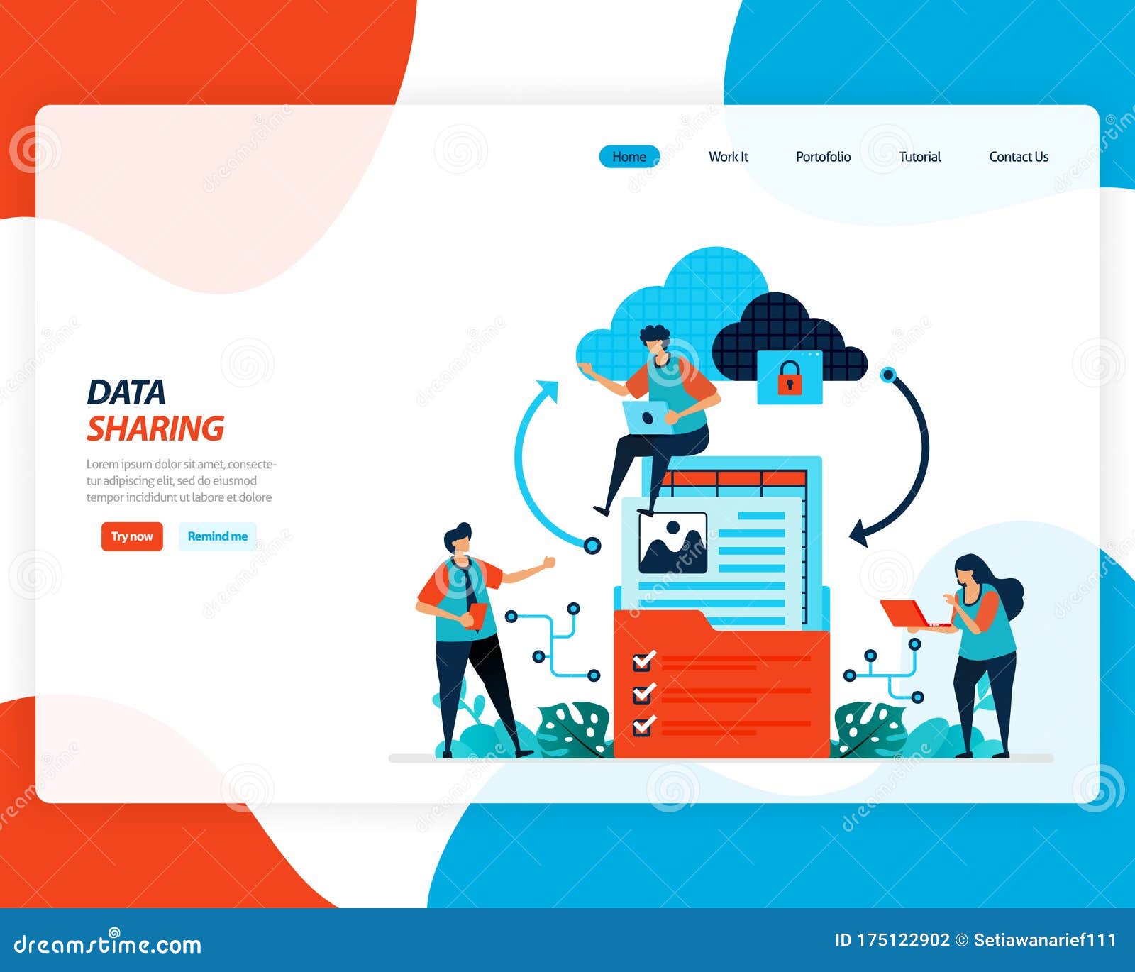 Sharing Work Cartoon