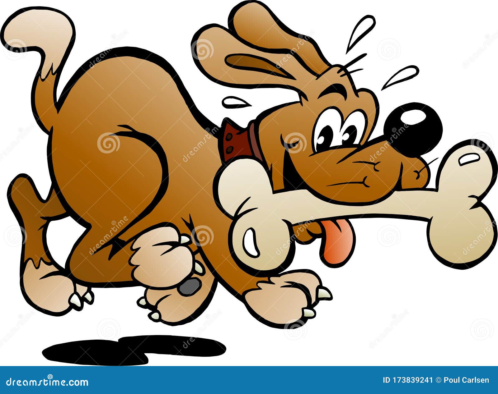 Excited Dog Clipart