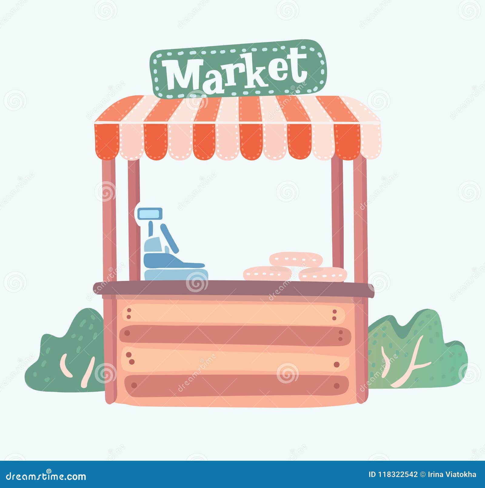 Market stall. Vector. stock vector. Illustration of sell - 118322542 Market stall. Vector. stock vector. Illustration of sell - 118322542